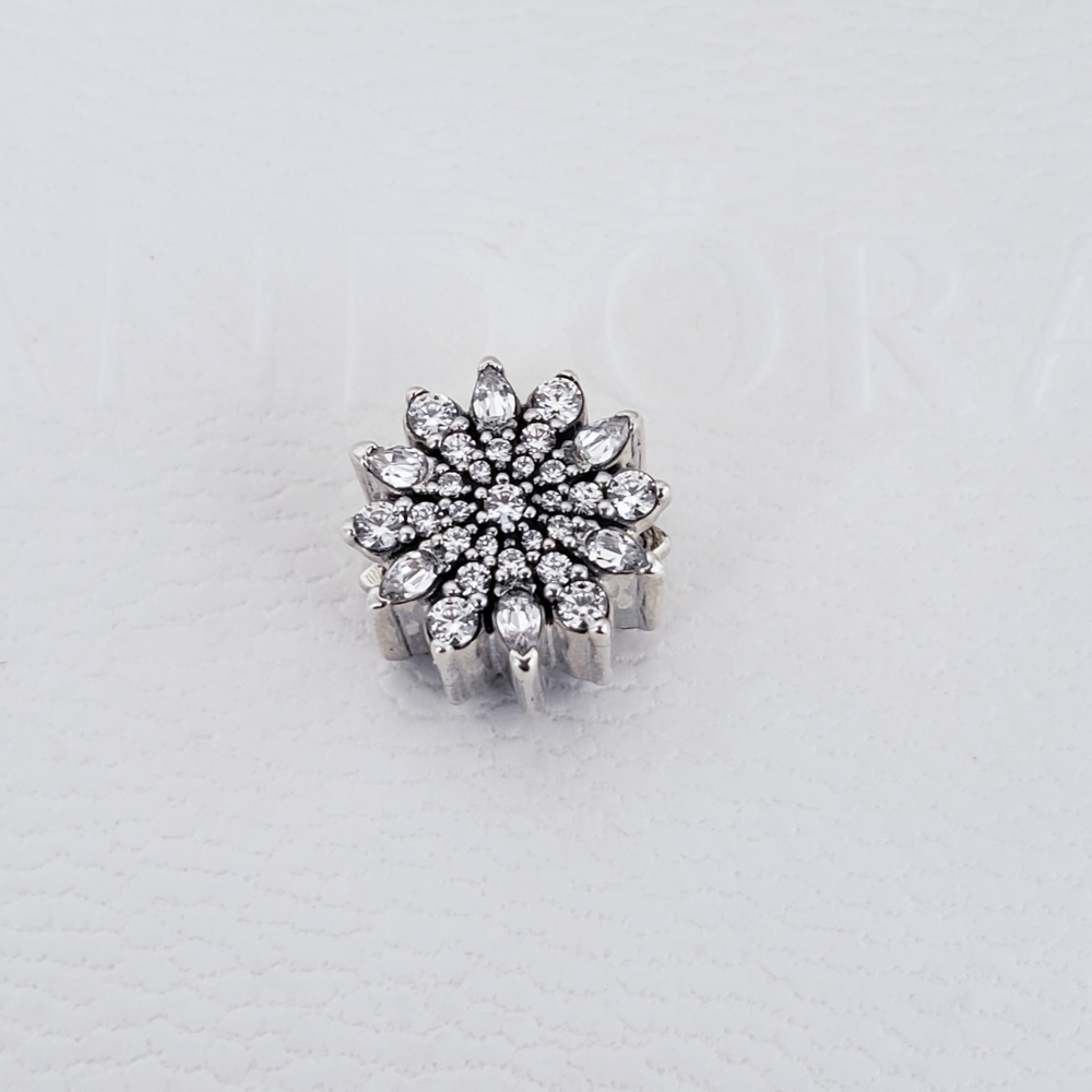 Authentic Pandora Glacial Charm - Gem